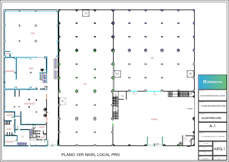Plano Pro Actual - Piso01 | PDF