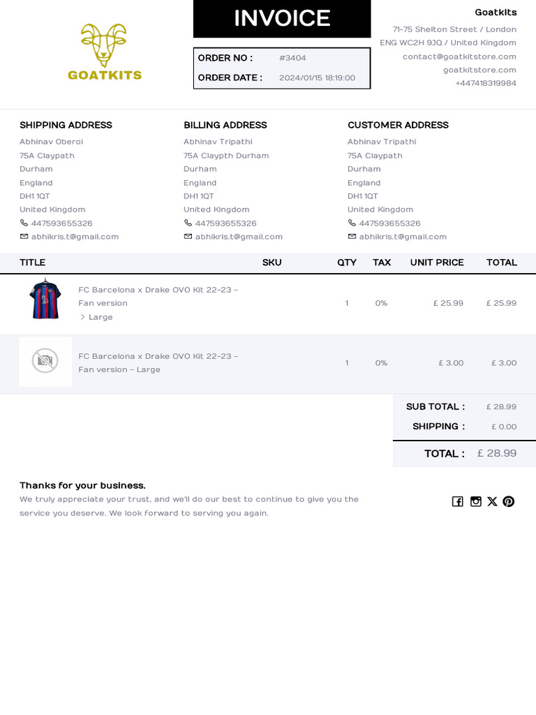 invoices (17) | PDF | Association Football | Association Football ...