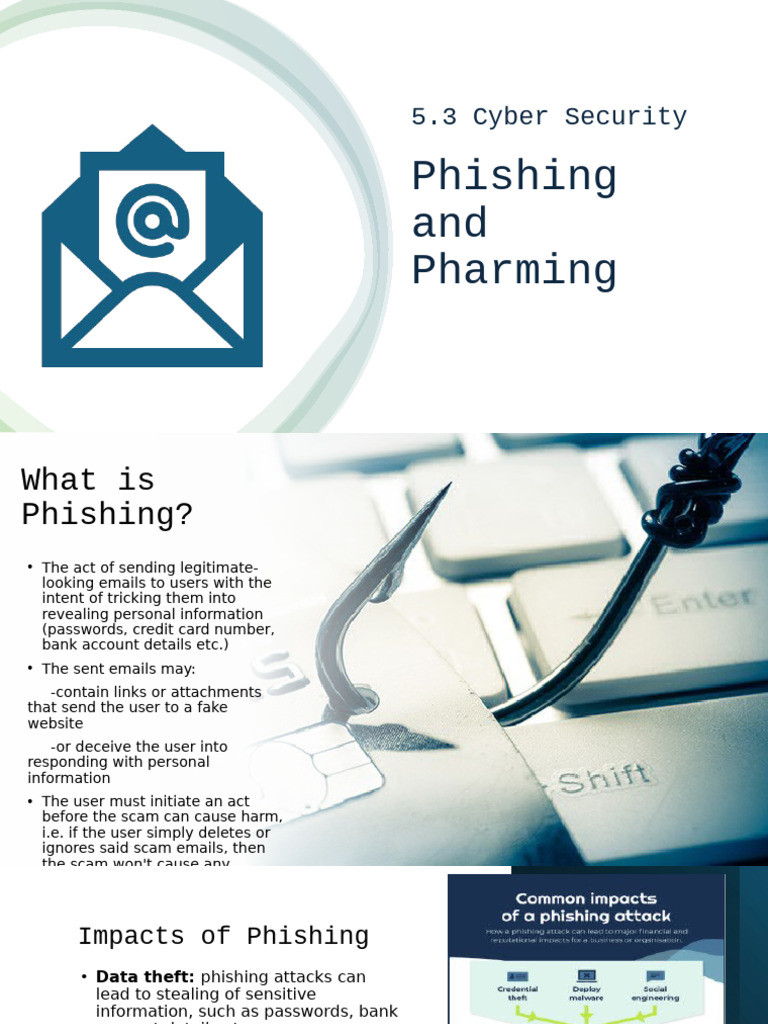 Phishing and Pharming | PDF | Phishing | Malware