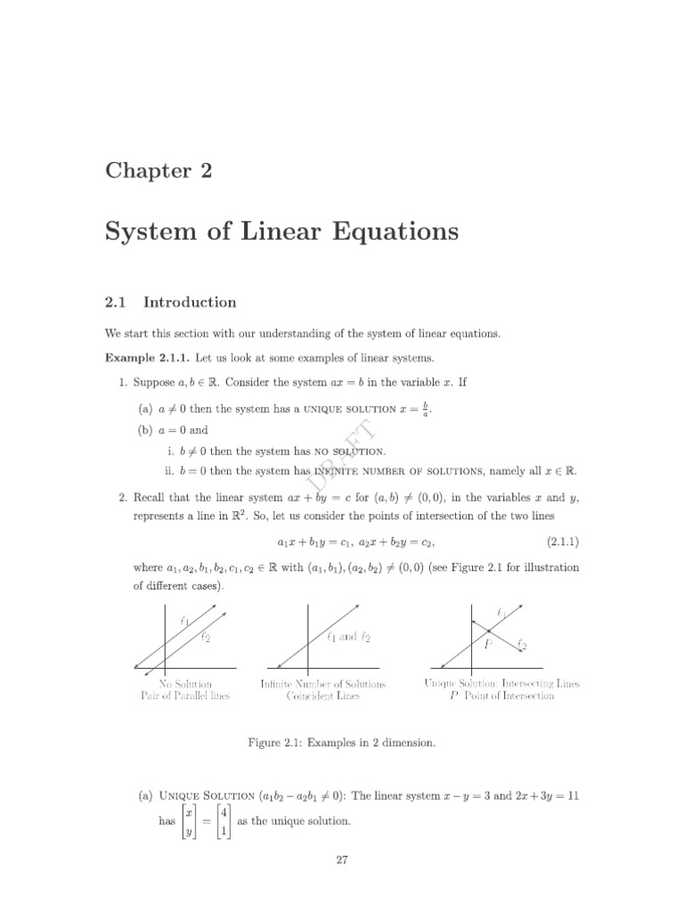Linear Systems2 | PDF