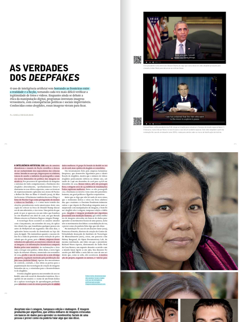 As_verdades_dos_deepfakes | PDF