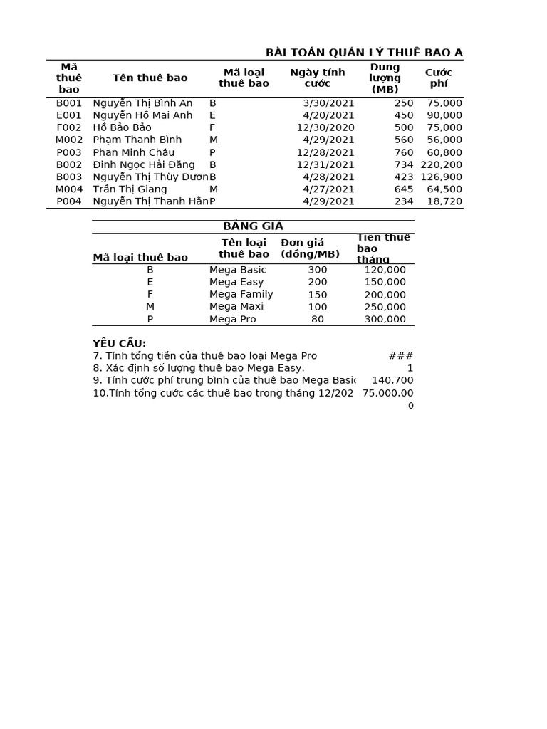 MẪU THỰC HÀNH TH C4 | PDF