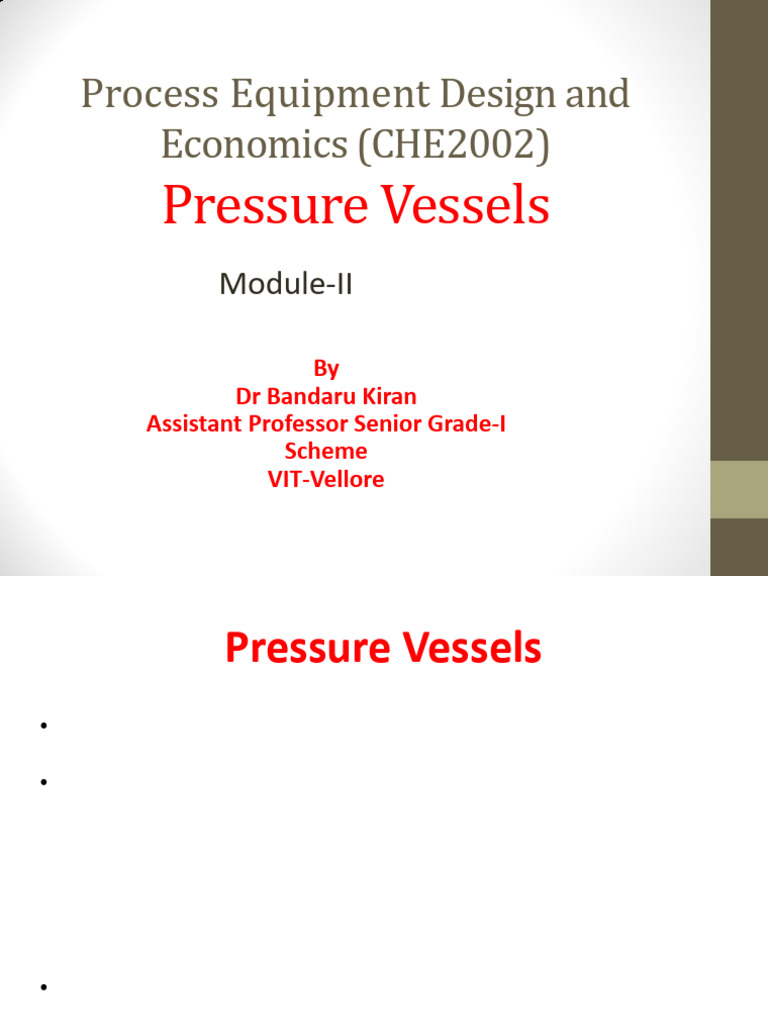 Pressure Vessel and Skirt Support | PDF | Pressure | Fluid Dynamics