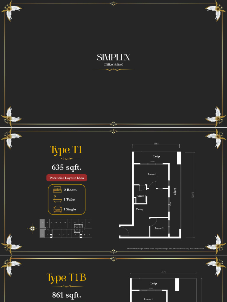 Arte Solaris - Simplex Unit Layout | PDF | Food Storage | Room