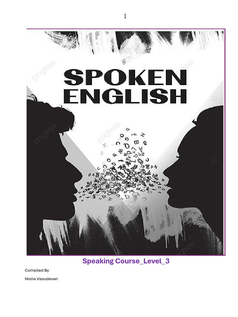 Speaking Course Level 3 Booklet | PDF | Job Interview | Question