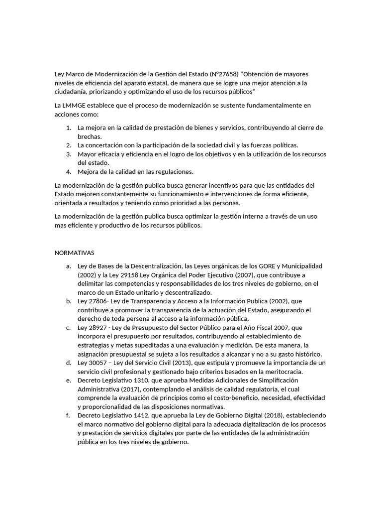 Resumen de Informe de Rof | PDF | Administración Pública | Gobierno E