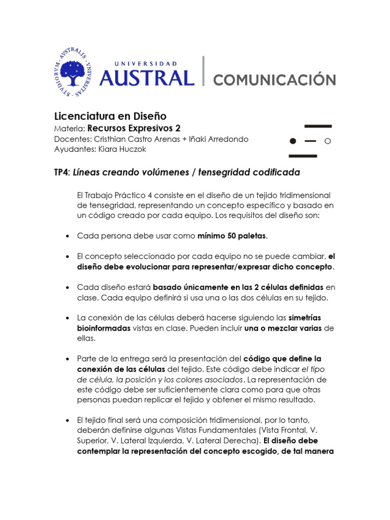 TP4 Consigna - RE2-2024 | PDF