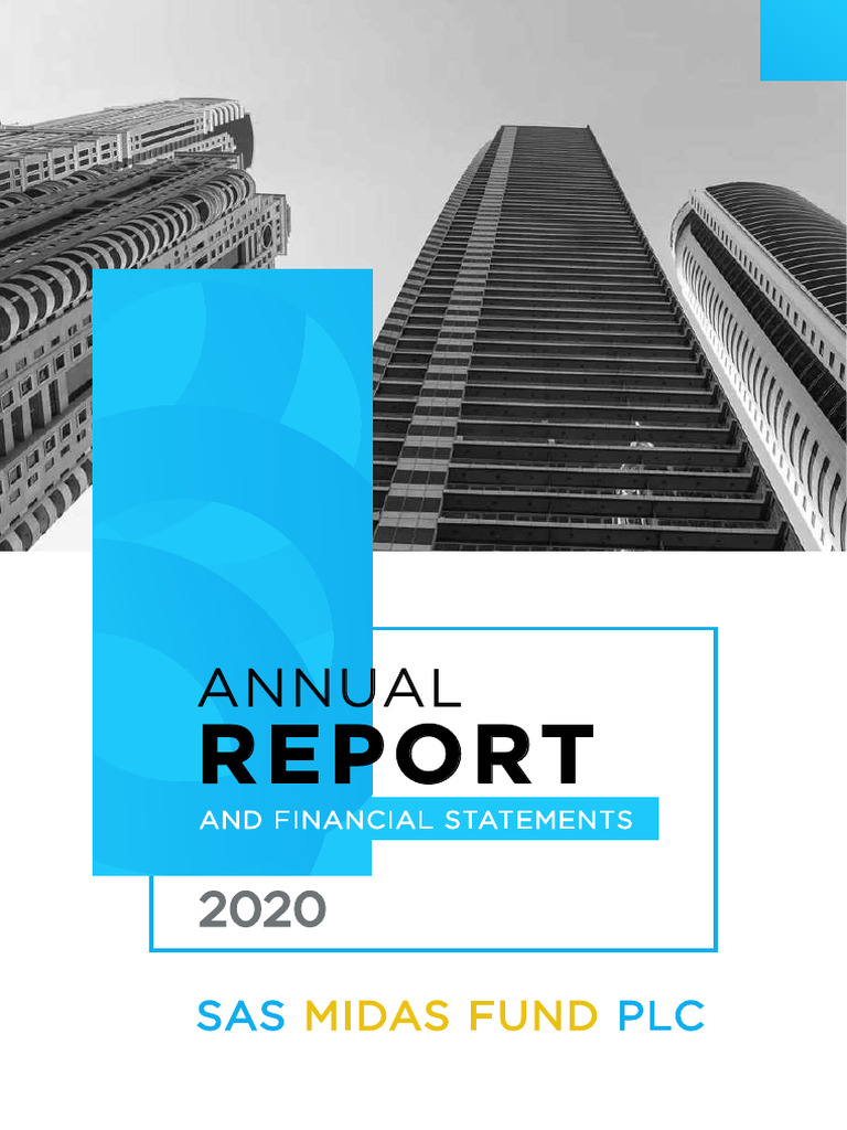 SAS Midas Fund 2020 Financial Report | PDF | Going Concern | Audit