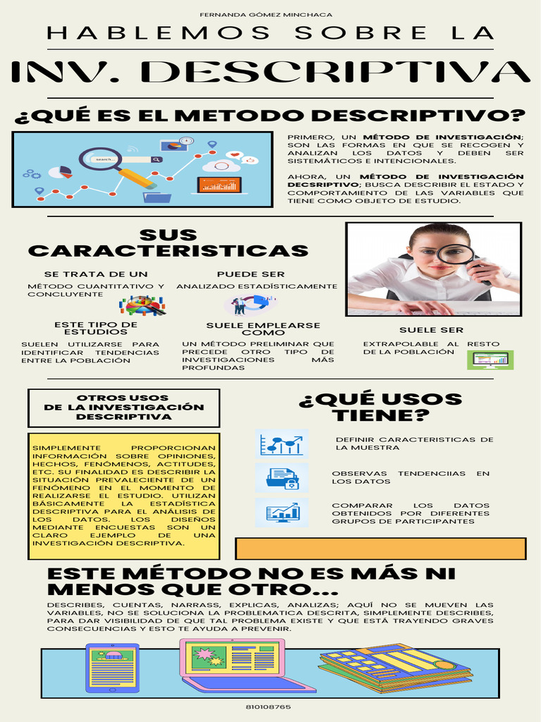 Usos del Método de Investigación Descriptiva | PDF | Metodología de ...