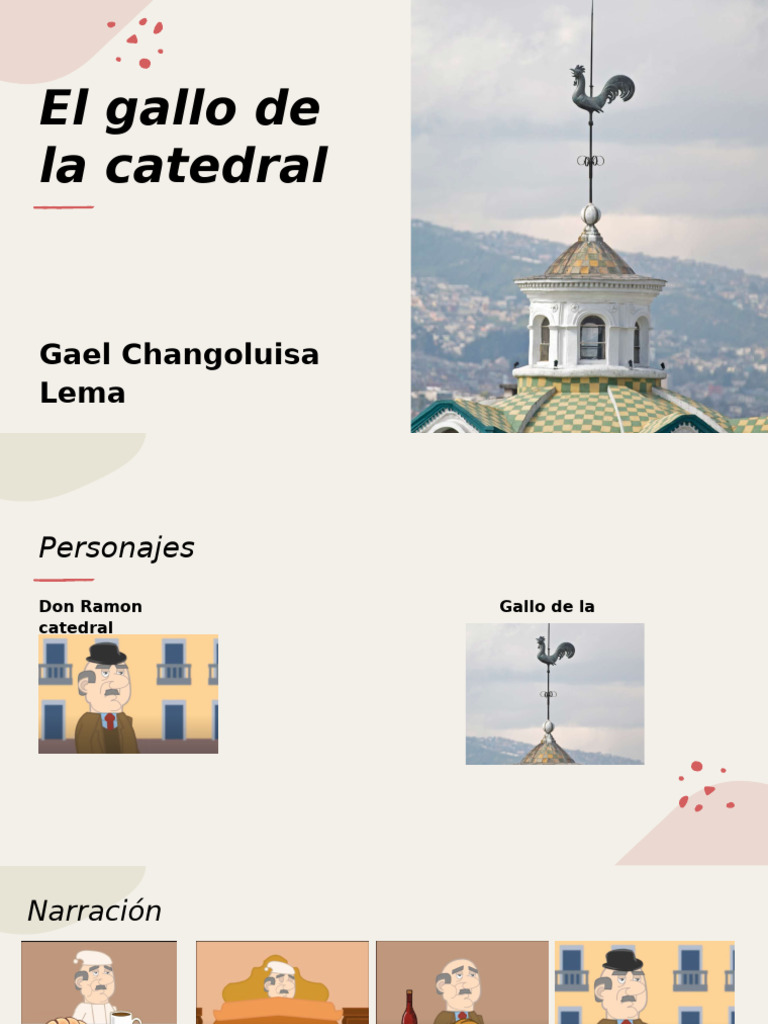 El Gallo de La Catedral - Gael Changoluisa Lema | PDF
