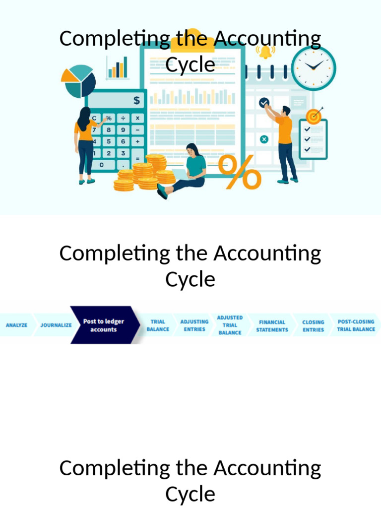Accounting Cycle Guide | PDF | Debits And Credits | Equity (Finance)