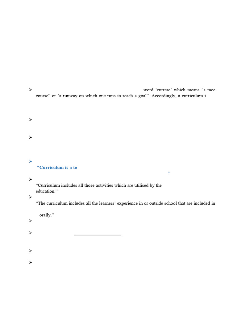 Curriculum, Syllabus, and Textbook Overview | PDF | Curriculum | Learning