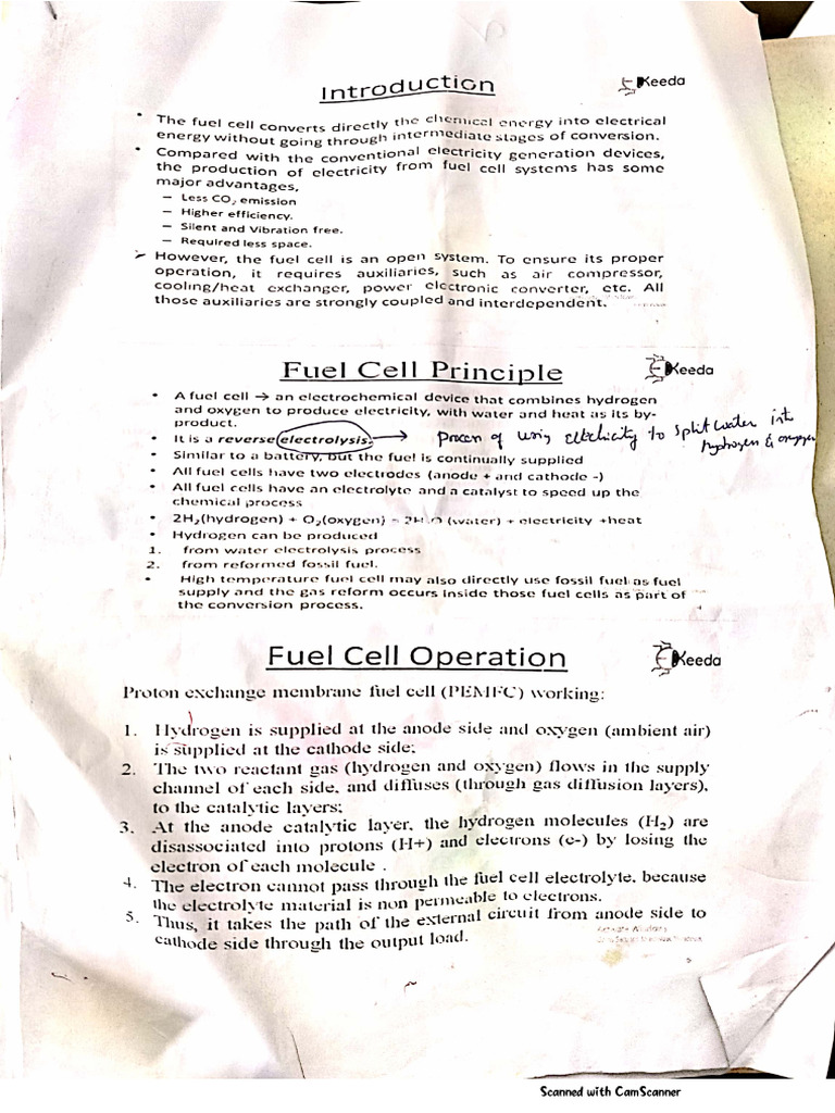 Fuel Cells | PDF