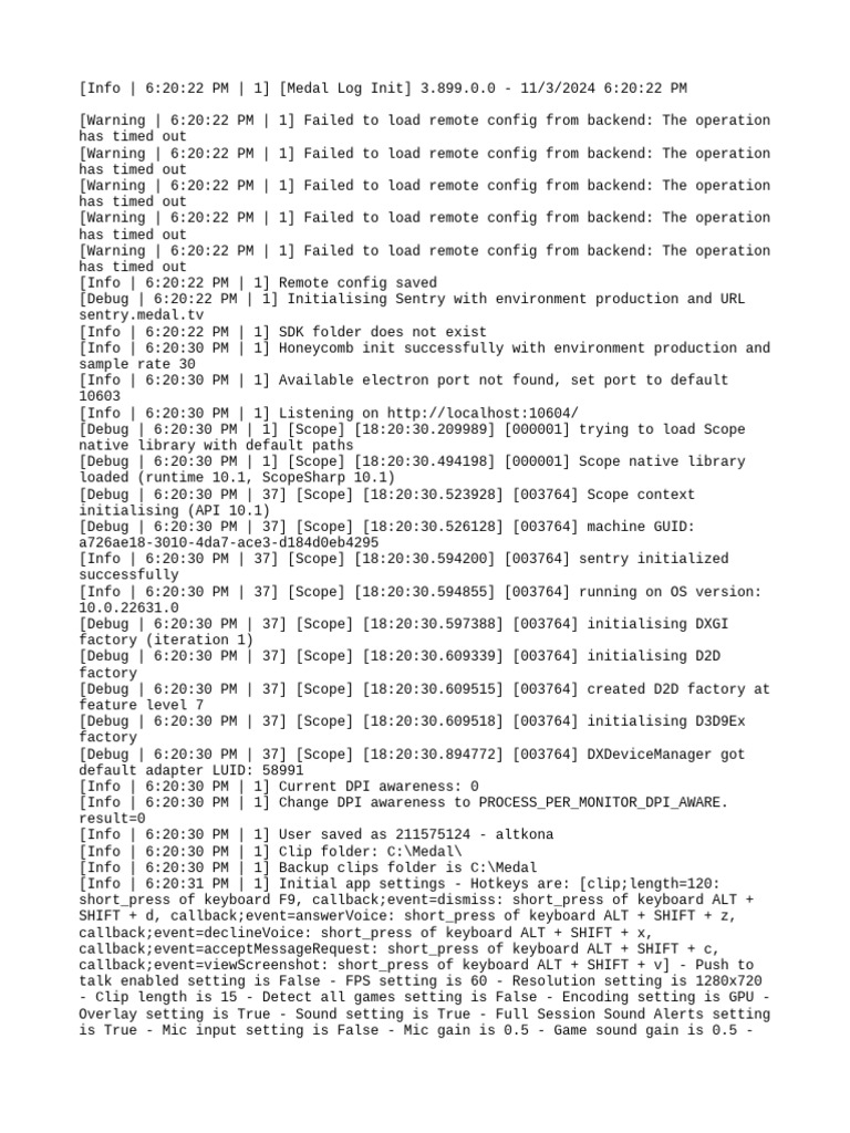 Medal Log 20241103 | PDF | File System | Computer Keyboard