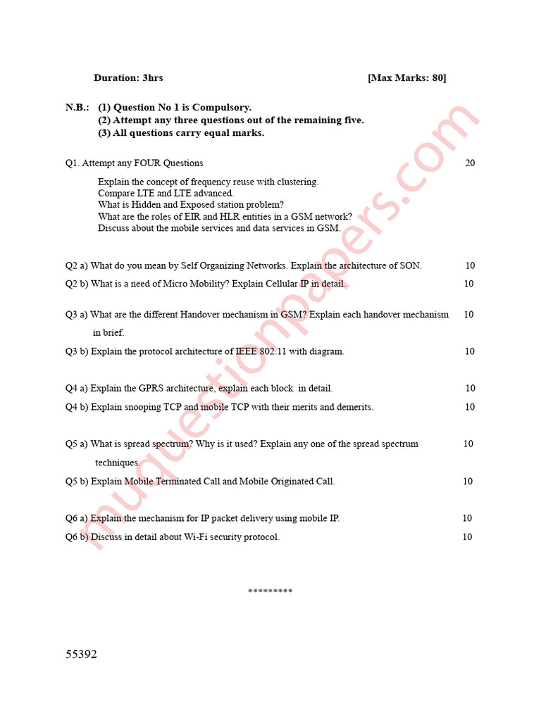 Be Computer Engineering Semester 6 2024 May Mobile Computingrev 2019 c Scheme | PDF ...