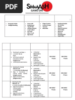 Torq03 - Corporate Rate Card | PDF | Cocktails | Drink