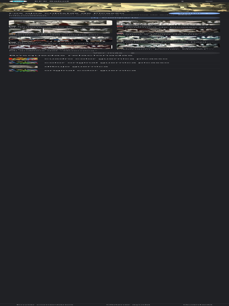 Asimetría • Obra “Guernica” • Autor Pablo Picasso - Buscar con Google | PDF