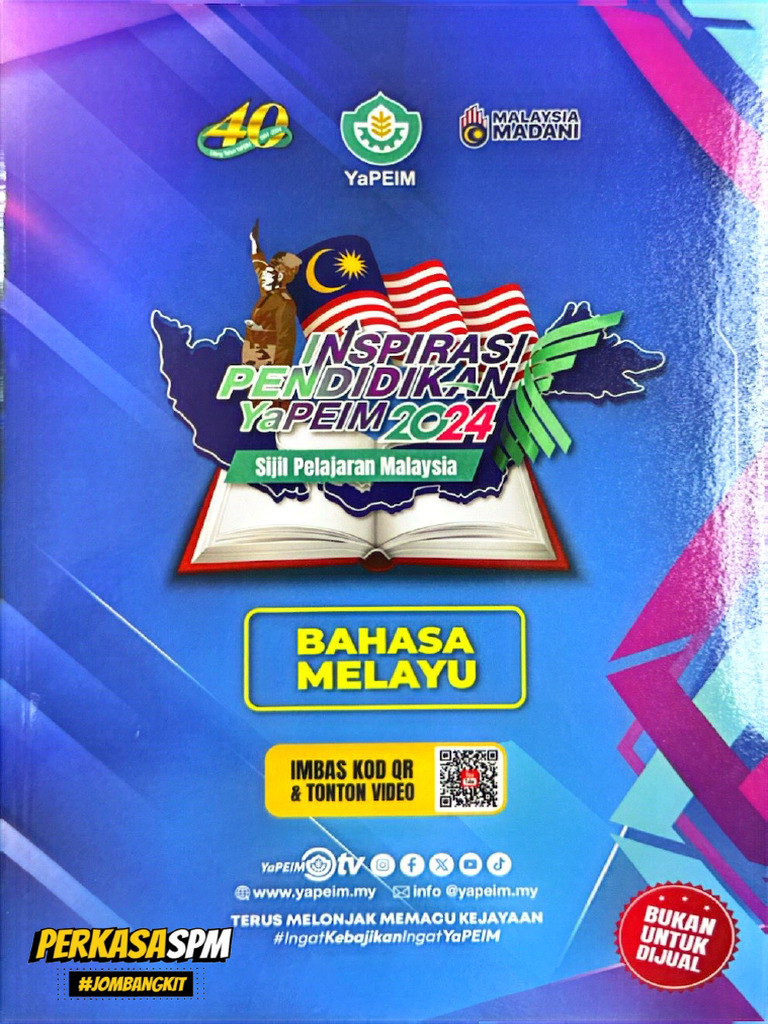 Modul Bahasa Melayu SPM YaPEIM 2024 | PDF