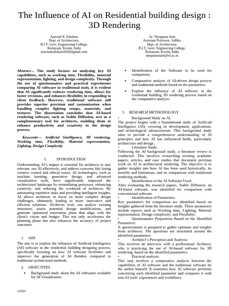 Aravind Technical Report | PDF | Artificial Intelligence | Intelligence ...