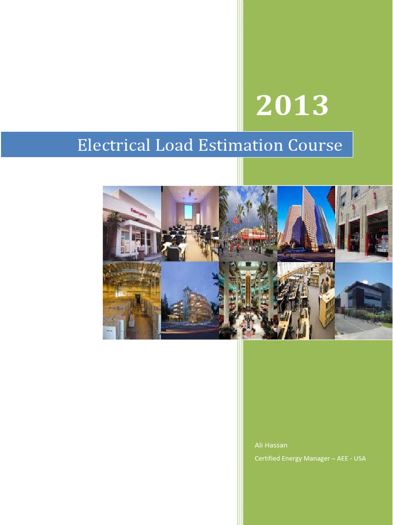 Load Estimation | PDF | Physical Quantities | Electricity