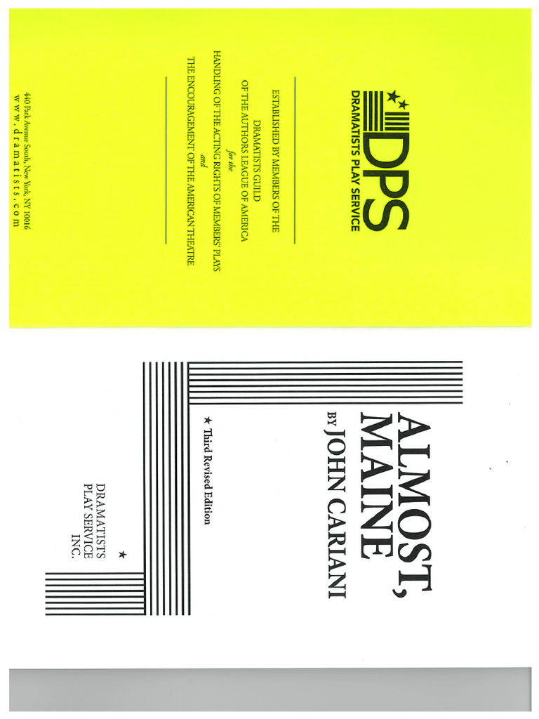 Almost Maine - Entire Script PDF | PDF