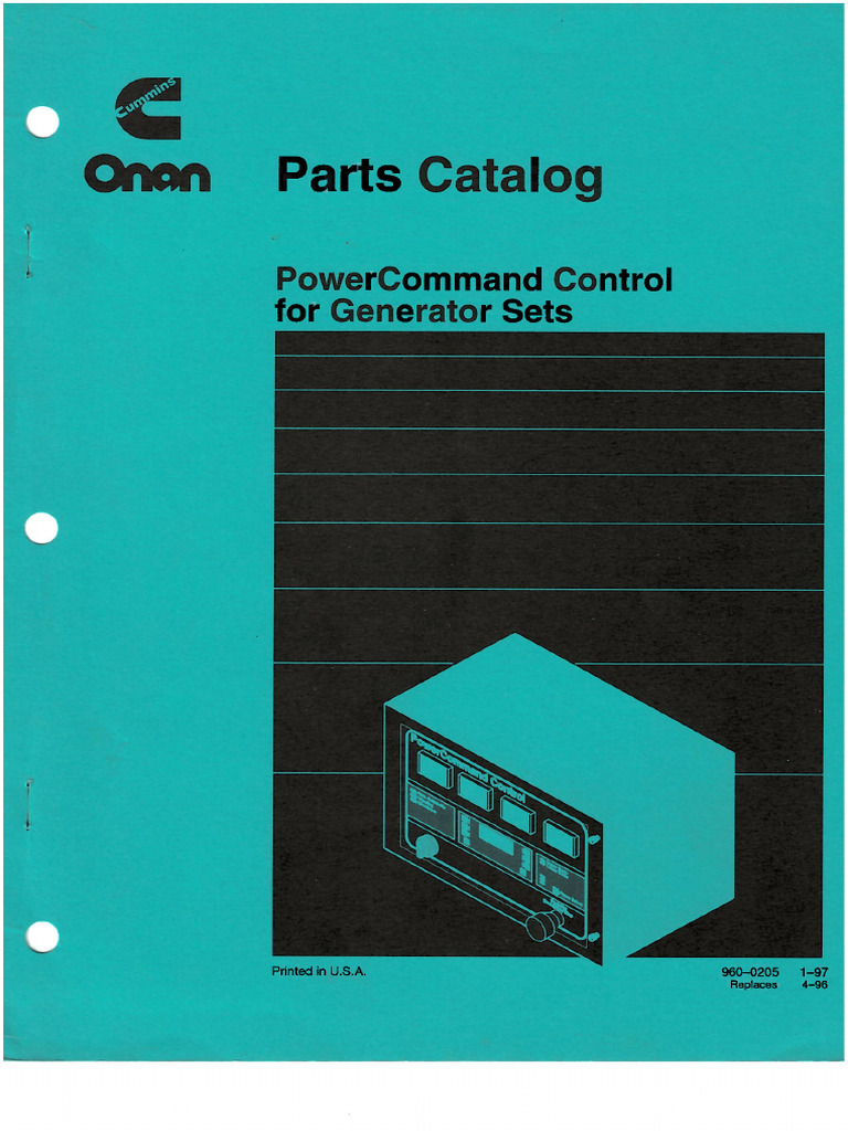 Tablero Control Cummins DGCB | PDF