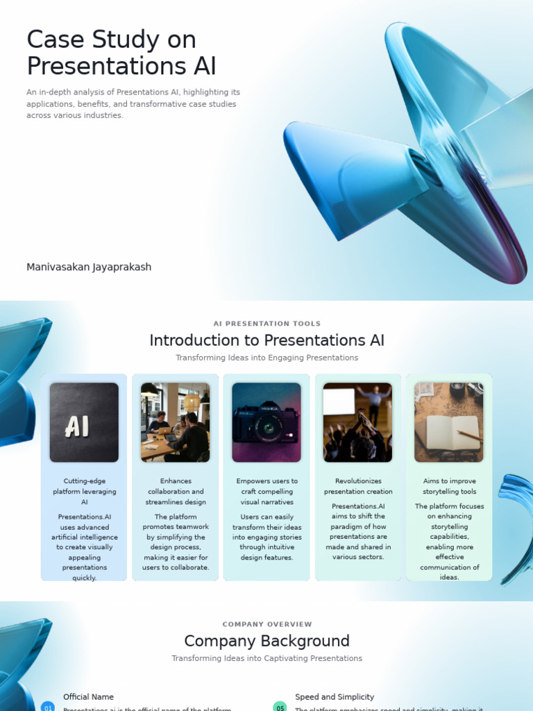 AI-Powered Presentation Case Study | PDF | Artificial Intelligence ...
