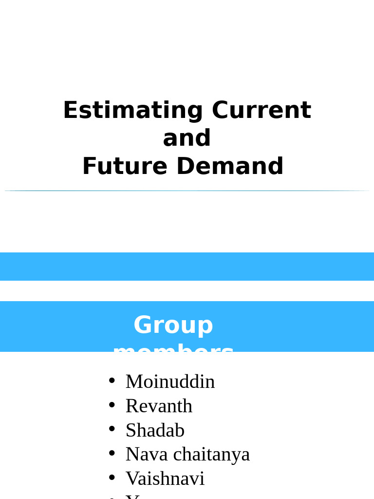 Market Segmentation | PDF | Demand | Forecasting
