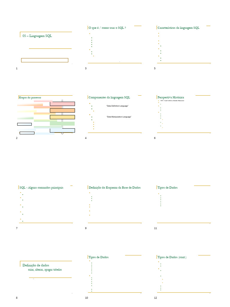 SdI05 - Linguagem SQL | PDF | SQL | Engenharia de Software
