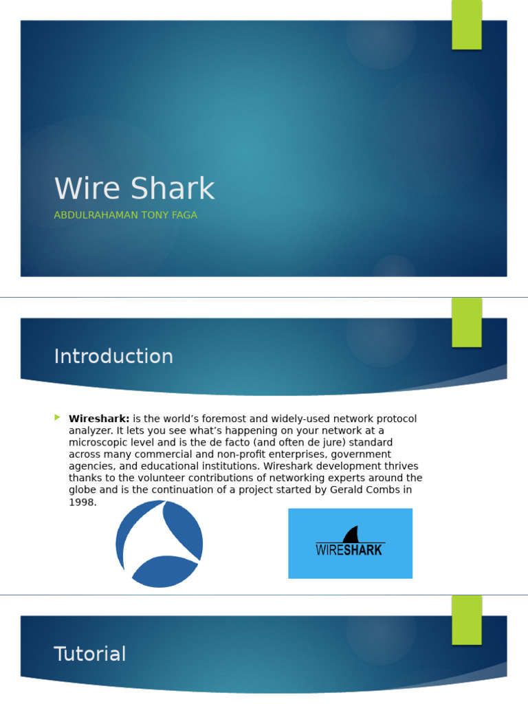 Wireshark Network Analysis Tutorial | PDF