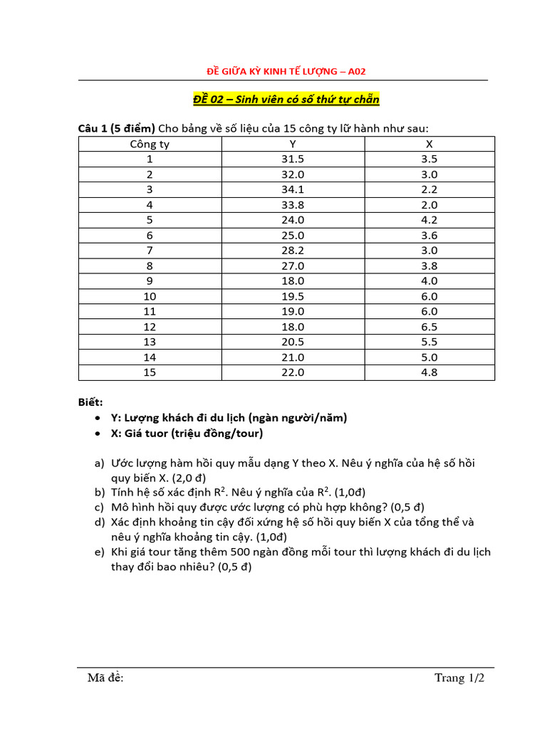 De Kiem Tra Giua Ky A10 De02 | PDF