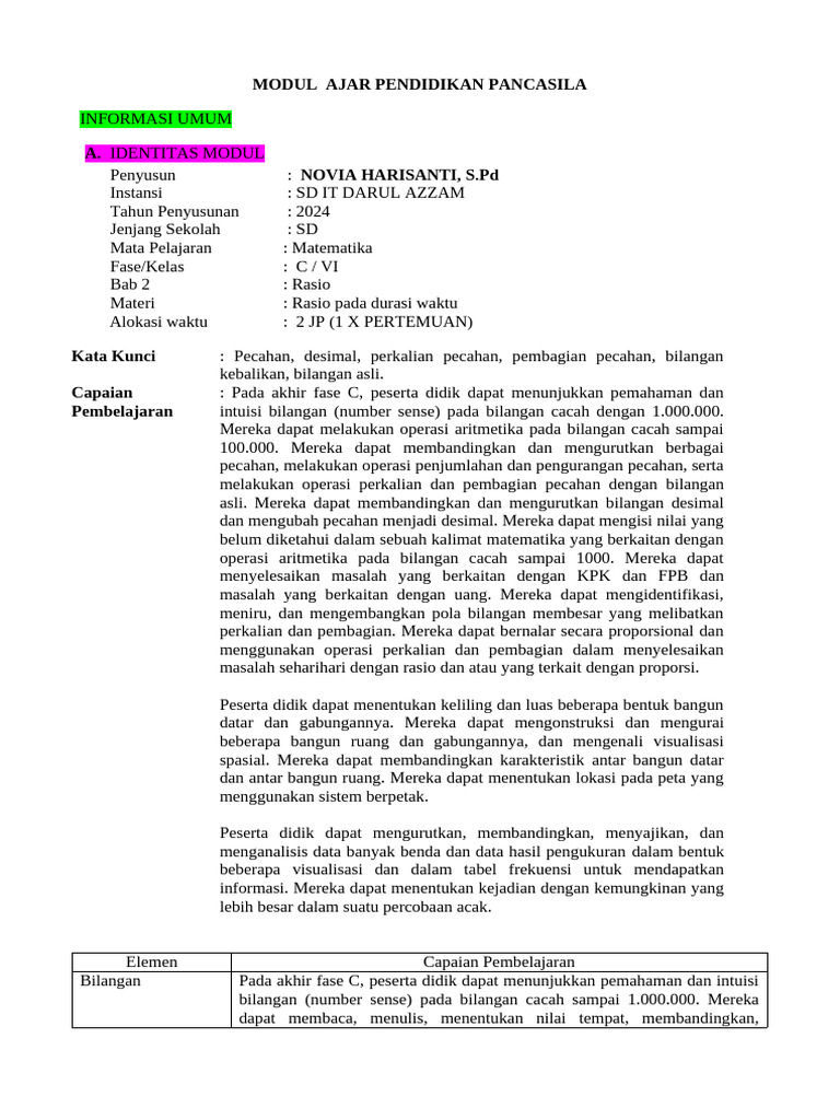 MODUL MTK PERT. 7 | PDF