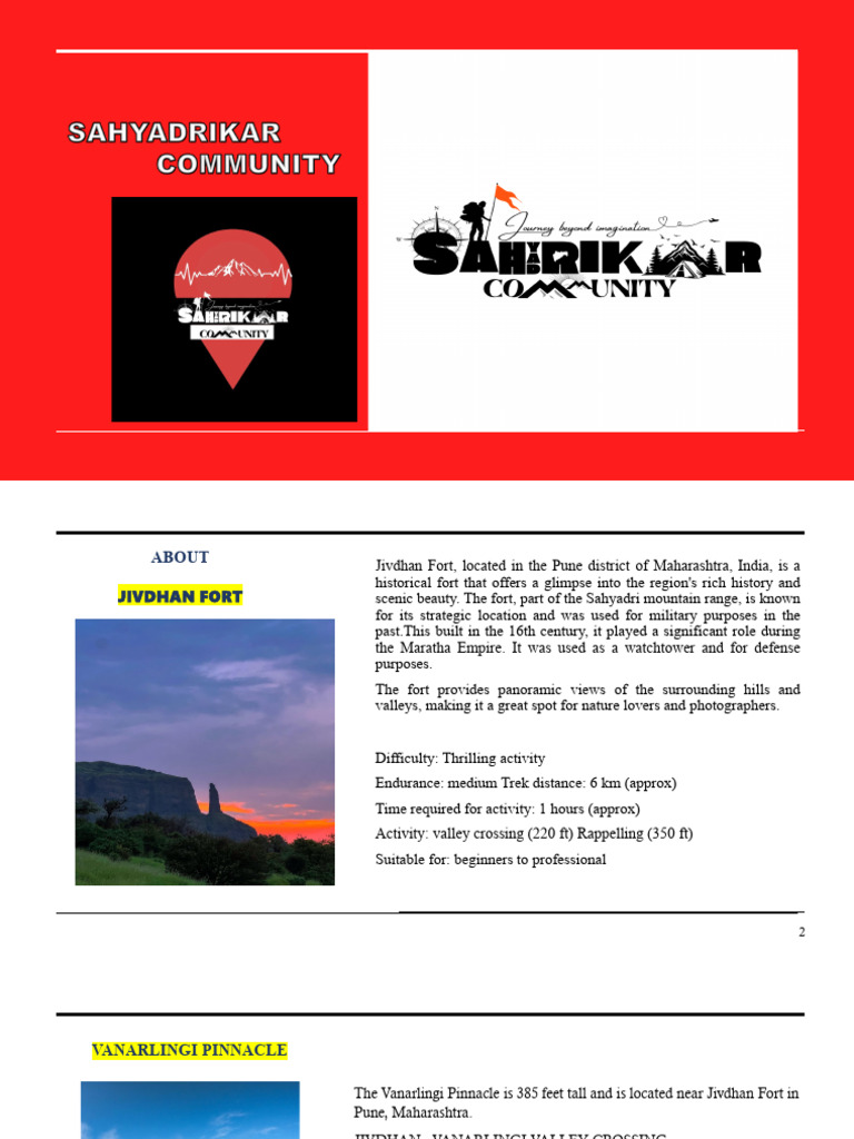 Jivdhan Vanarlingi Pinnacle | PDF