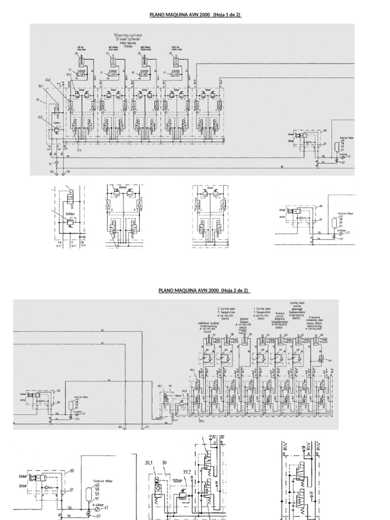 Planos Parciales-AVN 2000 EQ-5 | PDF