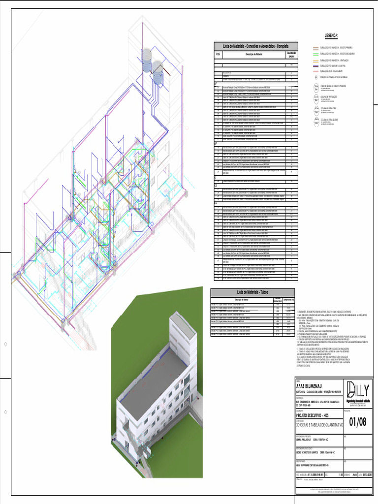 Hds - Apae_blumenau - r00-Compactado | PDF | Cloreto de polivinila (PVC) | Plástico