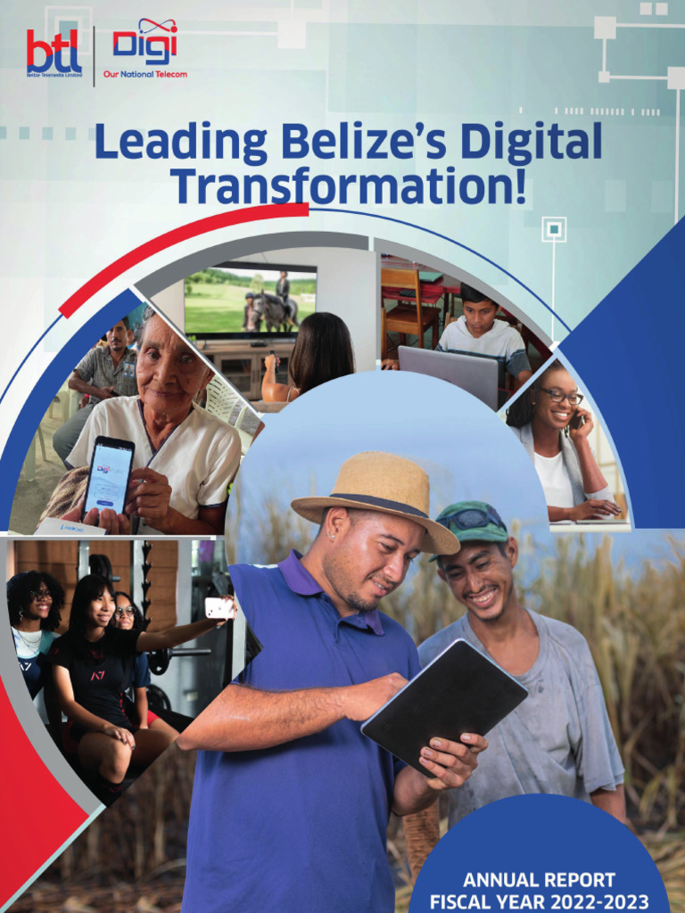 Belize Telecom Annual Report 2022-2023 | PDF | 4 G | Service Industries