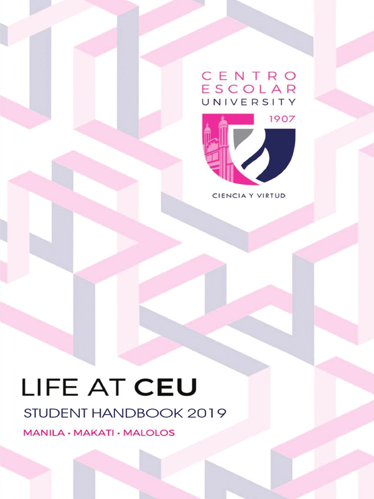 Ceu 2019 Student Handbook | PDF