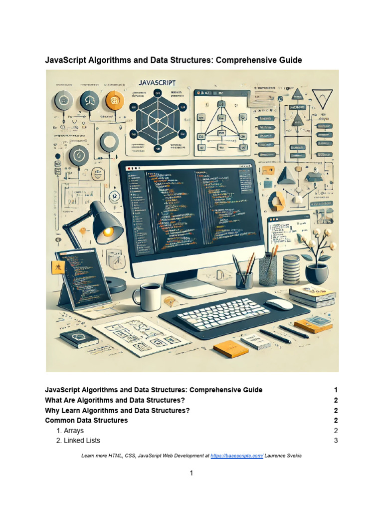 JavaScript Algorithms and Data Structures_ Comprehensive Guide | PDF ... JavaScript Algorithms and Data Structures_ Comprehensive Guide | PDF ...