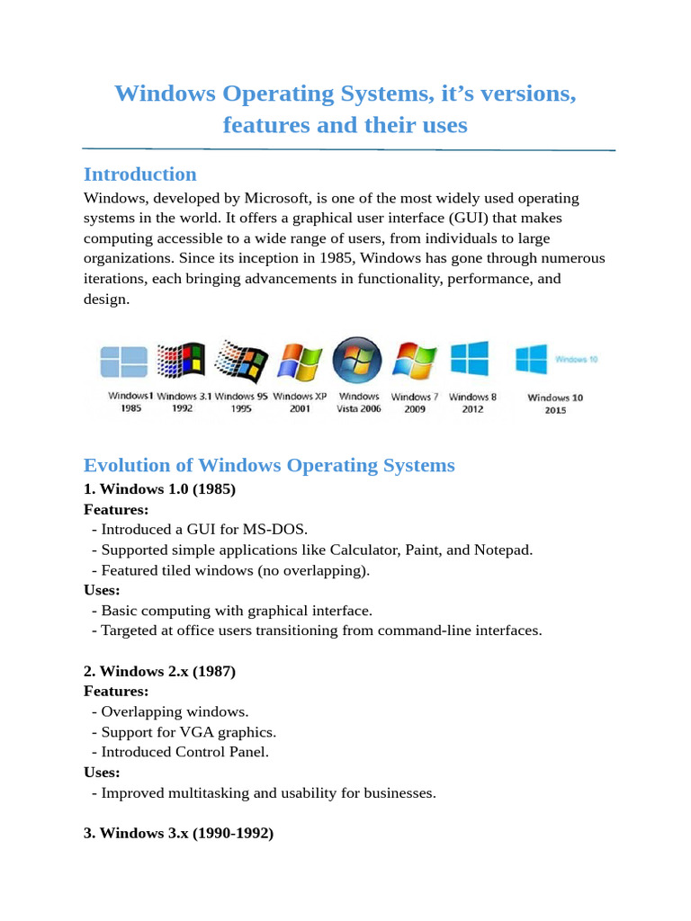 OSY Microproject Report | PDF | Microsoft Windows | Windows Vista