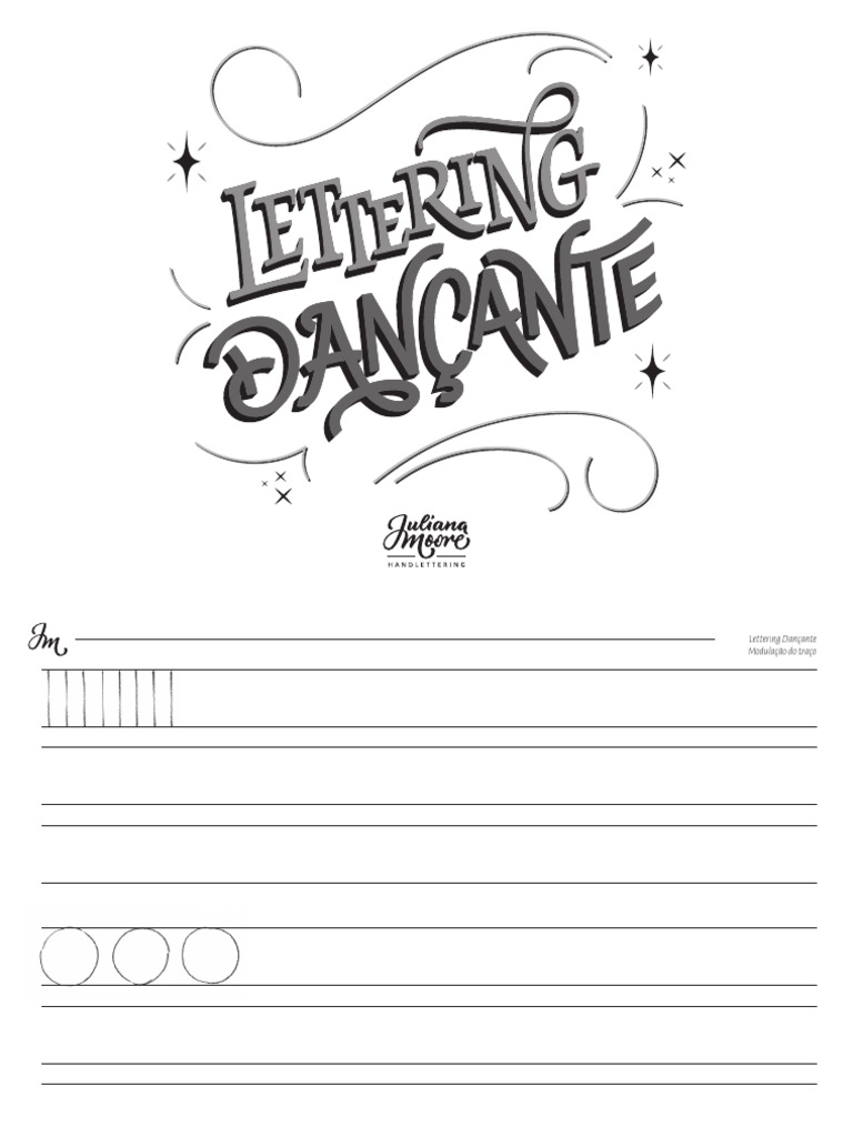 Apostila Lettering Juliana Moore | PDF