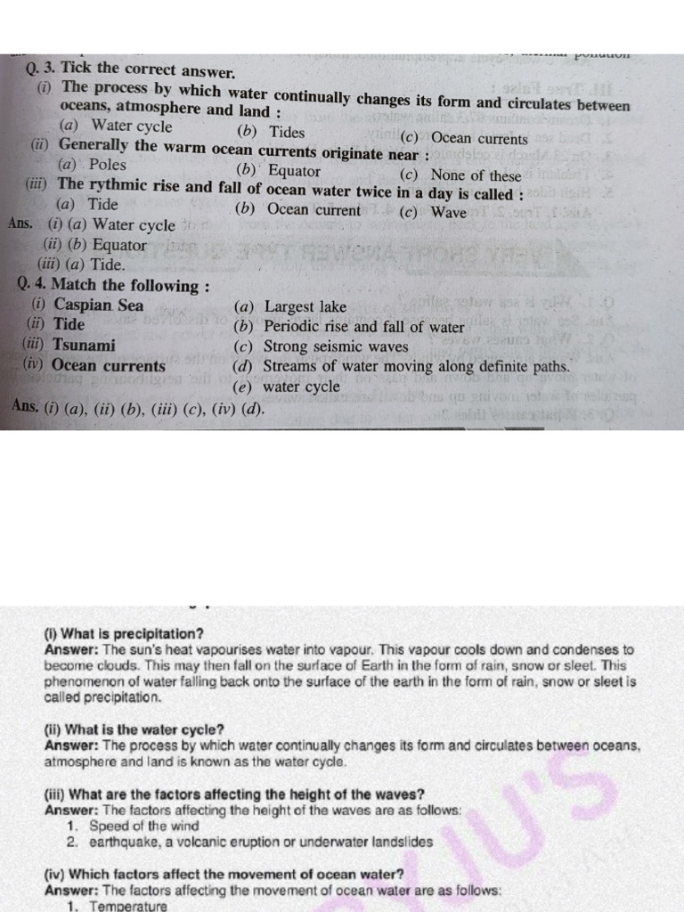 Water Exercise | PDF