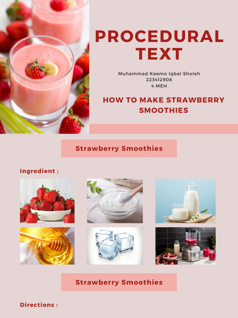 Procedural text | PDF