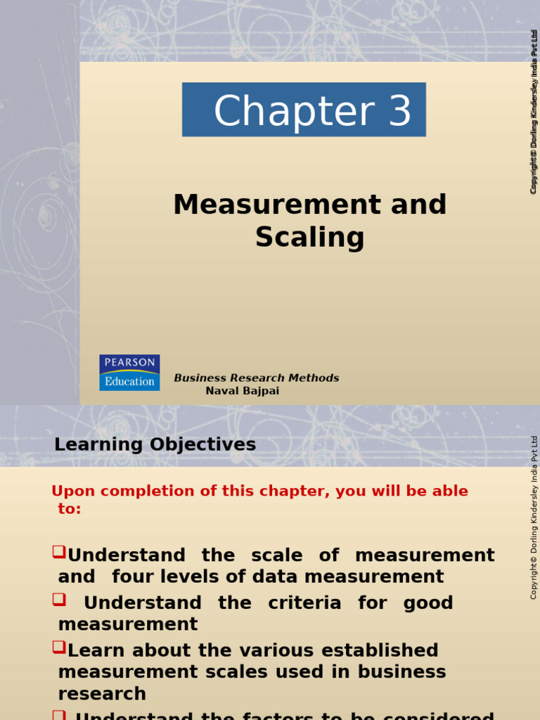Chapter 3-1 | PDF | Cronbach's Alpha | Level Of Measurement