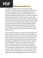 Puck's Final Monologue Explained | PDF | Poetry