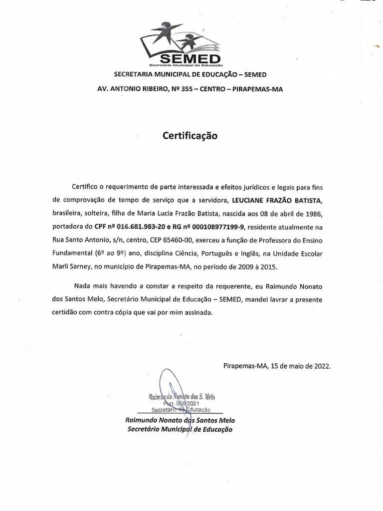 09-15 Temp de Trab | PDF