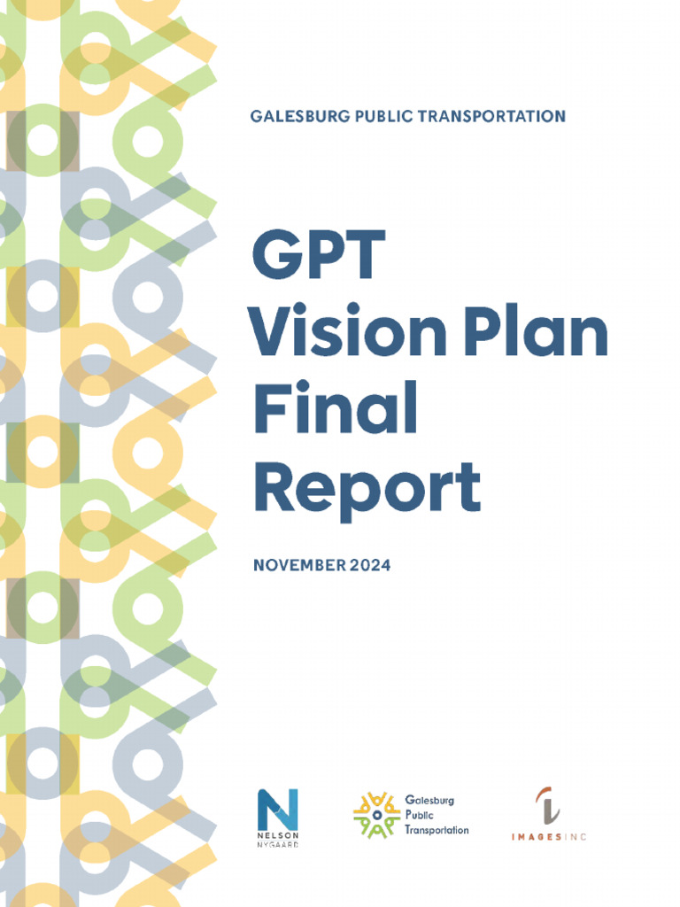 GPT Vision Plan Final Report | PDF | Public Transport | Transport