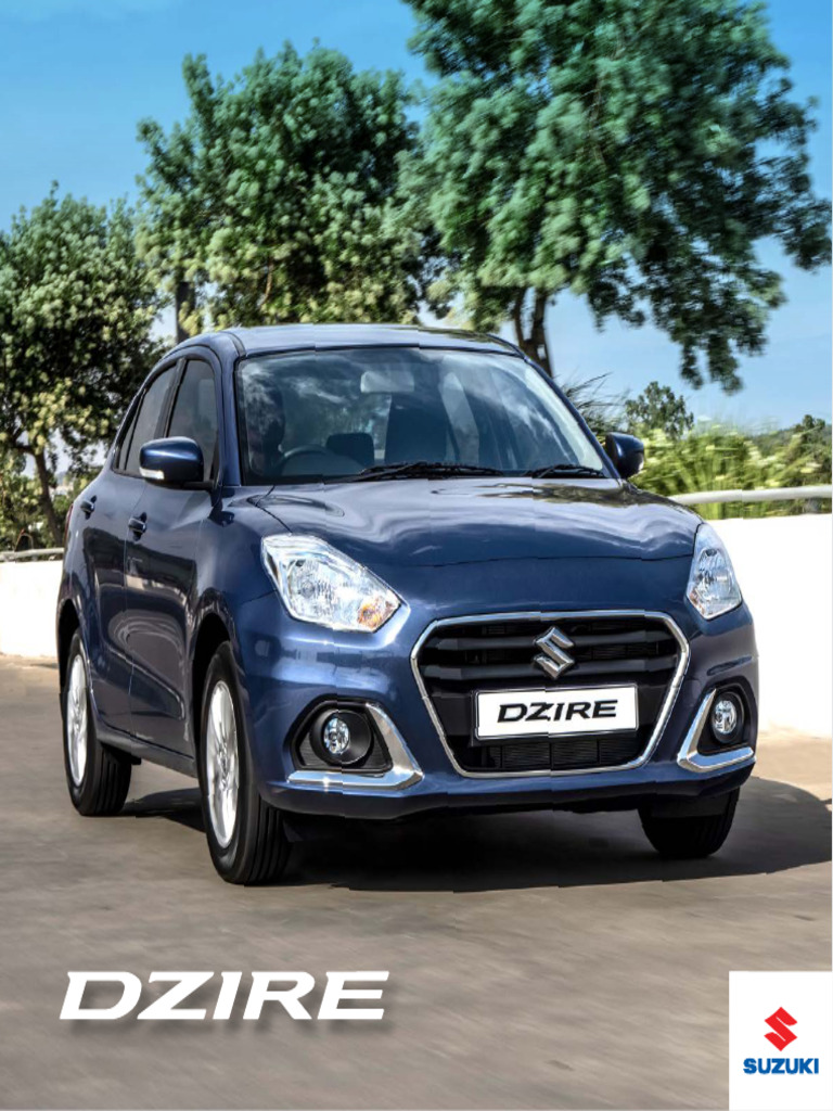 New Suzuki Dzire Brochure Overview | PDF | Manual Transmission | Seat Belt