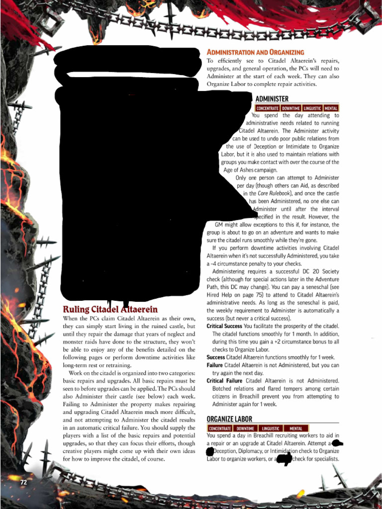 Instruction Manual For Citadel Altaerein | PDF