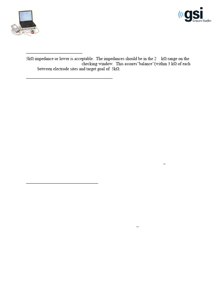 ABR-Audera-Troubleshooting for Evoked Potential Testing | PDF ...
