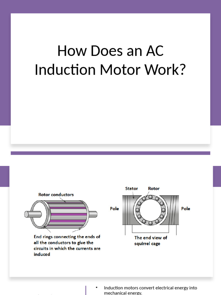 Induction Motor Working Summary | PDF | Electric Motor | Electrical ...